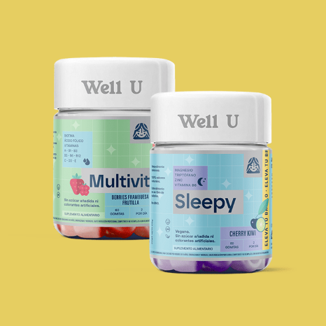 GOMITAS - PACK SLEEPY + MULTIVIT – Well U